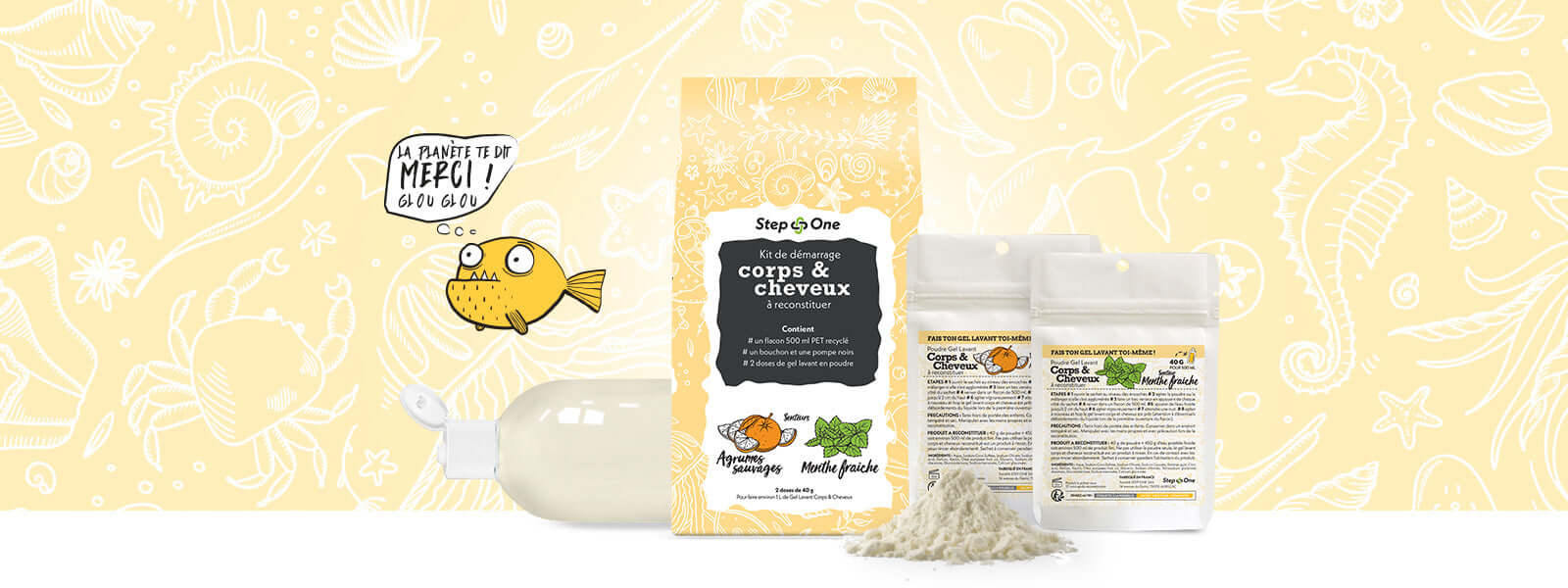 Collection Corps & Cheveux – Step One – STEP ONE